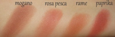 Rumenila Deborah Hi Tech - Paprika, Rame, Mogano, Rosa Pesca ⋆ Makeup ...